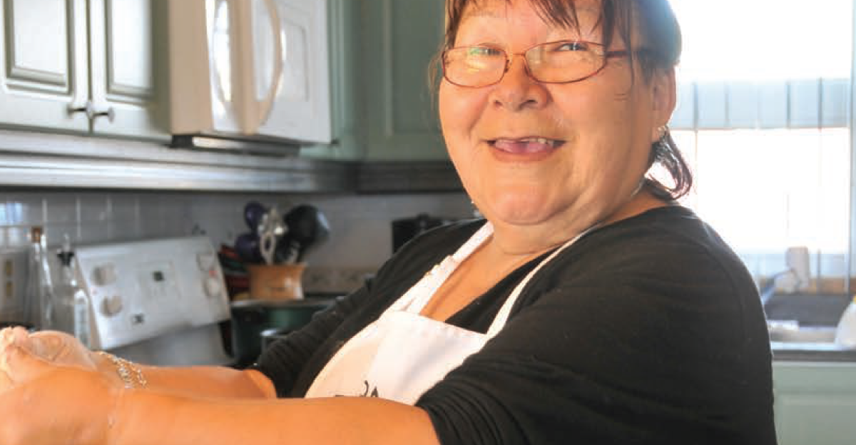 In the kitchen with the Laughing Chef | Up Here Publishing